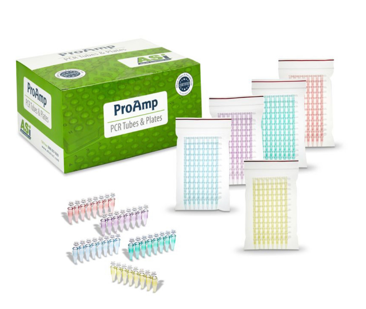 ProCycle 0.2ml PCR Tubes: Rigid, Stable, 8-Strip, Assorted Colors