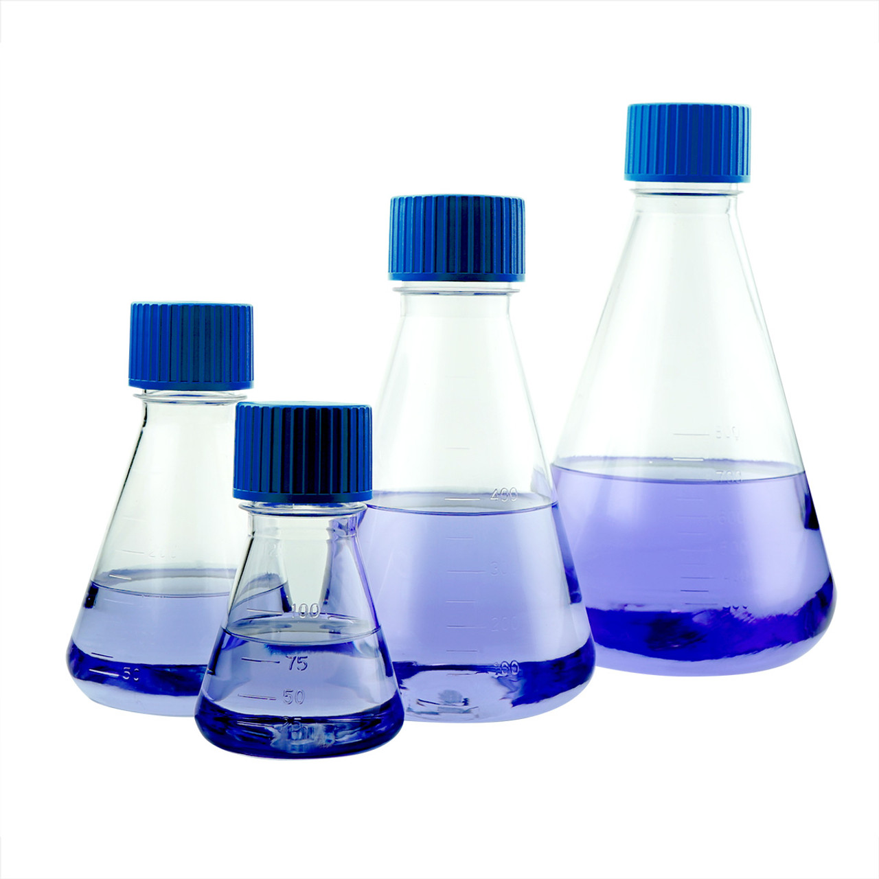 Flat Base Sterile Erlenmeyer Flask: PETG Quality Flat Base Sterile Erlenmeyer Flask: PETG Quality