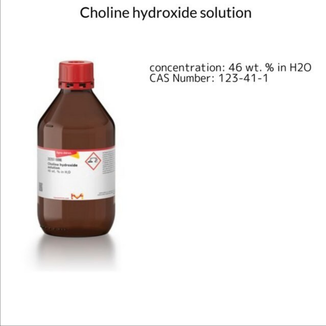 Choline hydroxide solution, 1 X 100 mL (292257-100ML) | MilliporeSigma ...