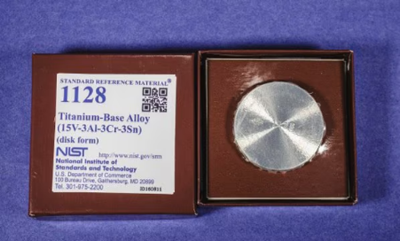 Titanium-base alloy, 1 disc (NIST1128) | MilliporeSigma® (Sigma-Aldrich)