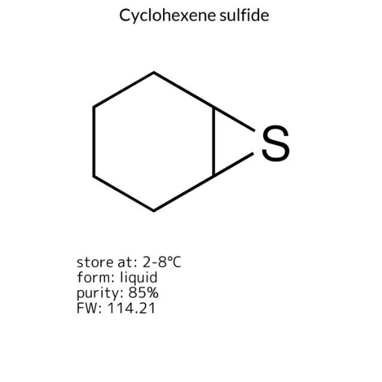 Cyclohexene sulfide, 1 X 5 g (C102601-5G) | MilliporeSigma® (Sigma-Aldrich)
