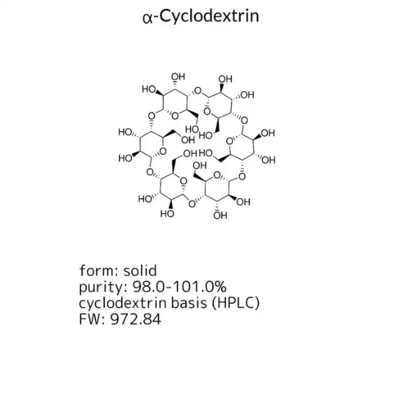 α-Cyclodextrin, 1 X 25 kg (779008-25KG) | MilliporeSigma® (Sigma-Aldrich)
