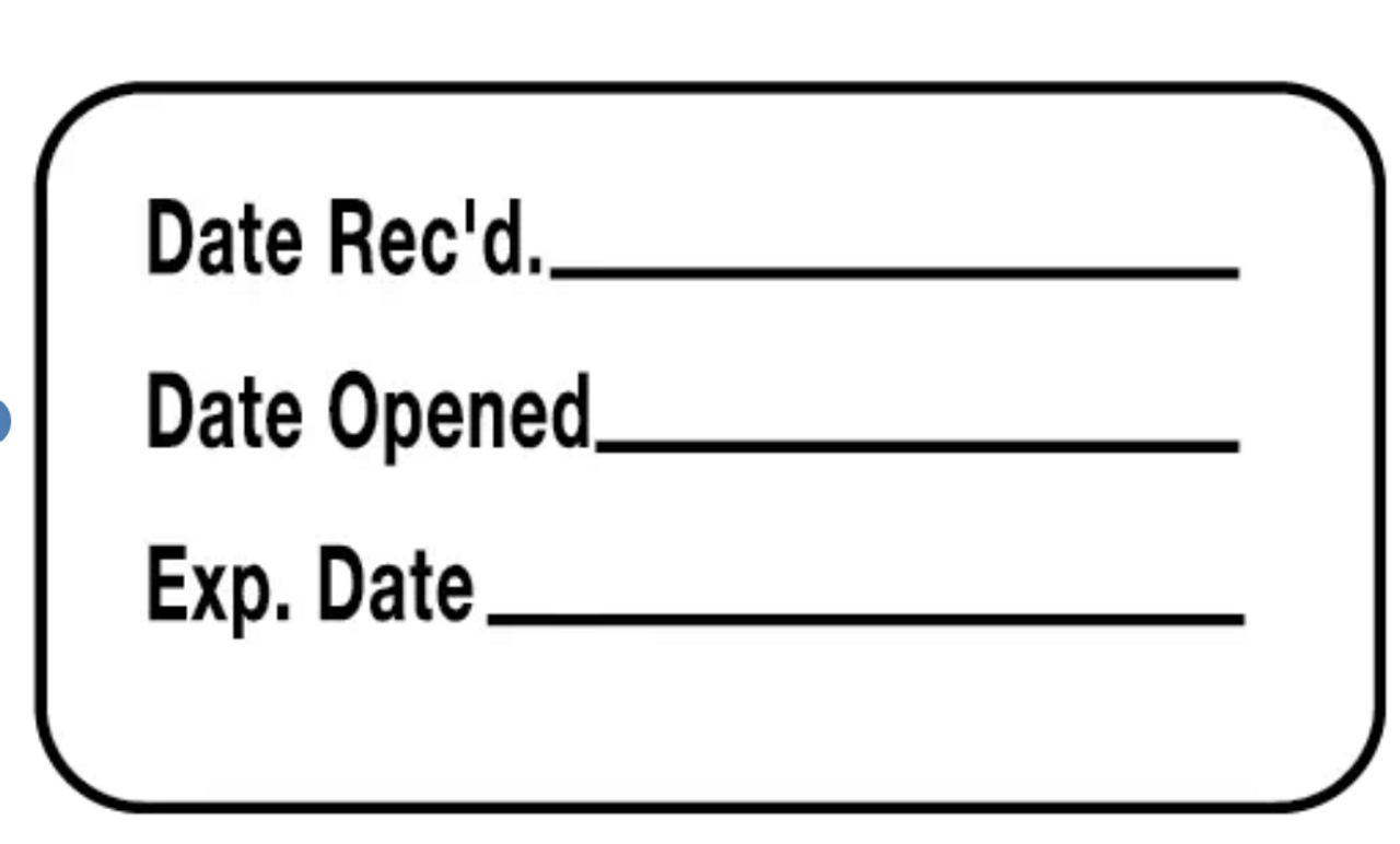 Date Recddate Openedexp Date Labels Alkali Scientific
