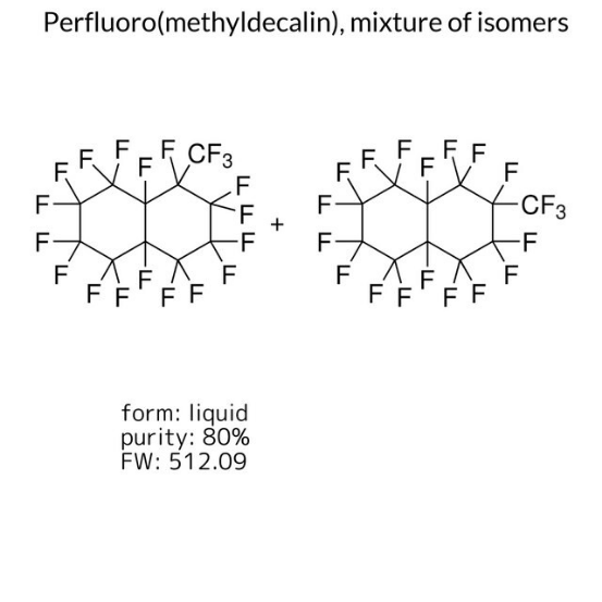 Perfluoro(methyldecalin), mixture of isomers, 1 X 100 g (372439-100G ...