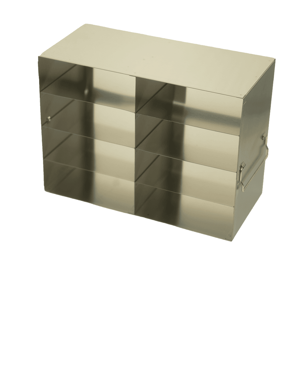 Upright Freezer Racks for 100-Cell Hinged Plastic Storage Boxes, Holds ...