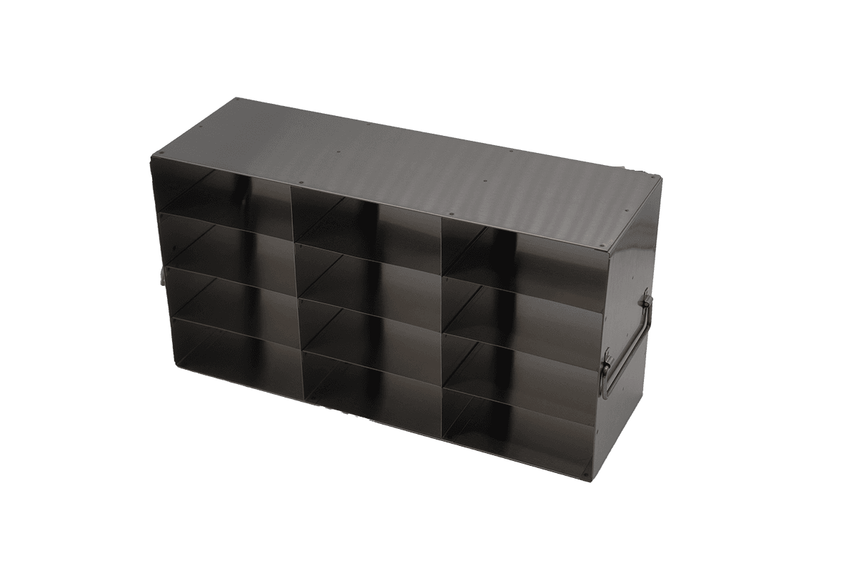 Upright Freezer Rack for 50-Cell 0.5ml Microtube Storage Boxes, 3x4x2 ...