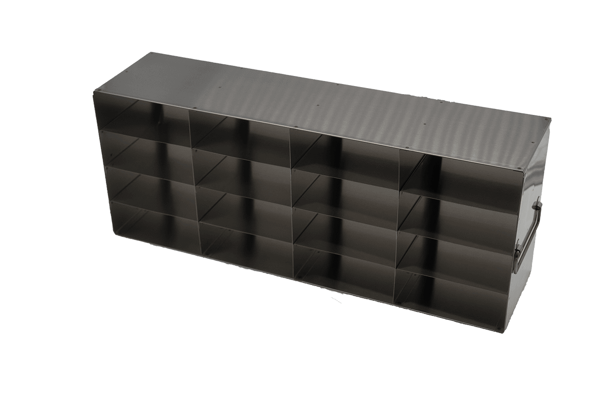 Upright Freezer Rack for 50-Cell 0.5ml Microtube Storage Boxes, 4x4x2 ...