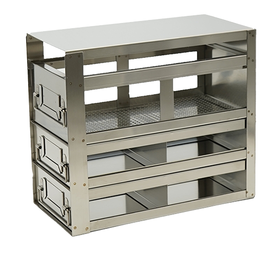 Upright Freezer Combination Drawer Racks for 2″ Boxes and Storage ...