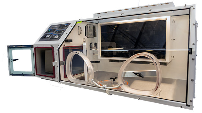 Shel Lab™ Bactron 300 Anaerobic Chamber (glove box) and Incubator with ...