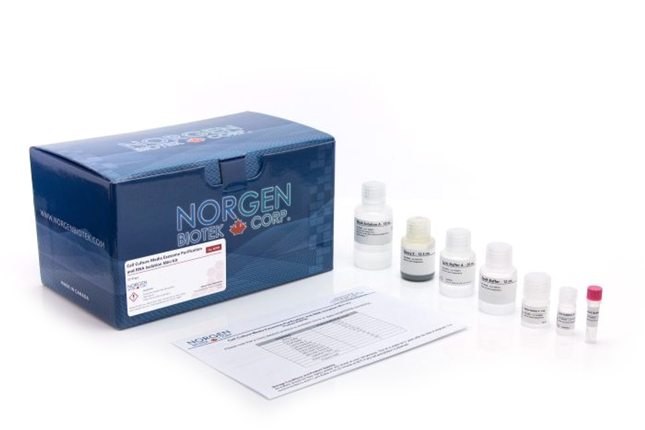 Norgen Biotek™ Cell Culture Media Exosome Purification and RNA Isolation Mini Spin Column Kit ...