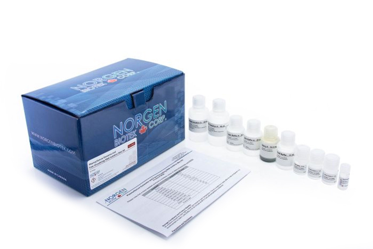 Norgen Biotek™ Plasma/Serum Exosome and Free-Circulating RNA Isolation Mini Spin Column Kit, 50 ...