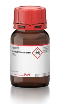 Acetylferrocene, 1 X 5 g (106860-5G) | MilliporeSigma® (Sigma-Aldrich)