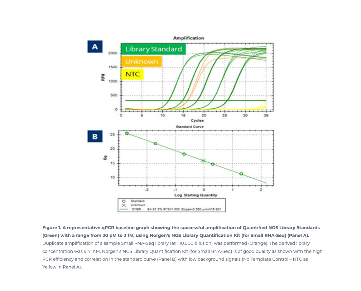 Norgen Biotek™ NGS Library Quantification Kit (for Small RNA-Seq), 1 Unit