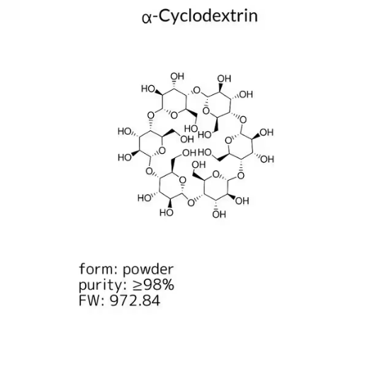 α-Cyclodextrin, 1 X 5 g (C4642-5G) | MilliporeSigma® (Sigma-Aldrich)