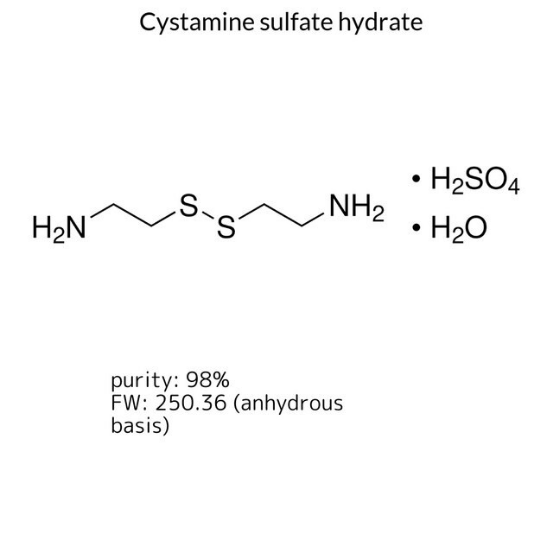 Cystamine sulfate hydrate, 1 X 25 g (467383-25G) | MilliporeSigma ...