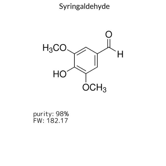 Syringaldehyde, 1 X 5 g (S7602-5G) | MilliporeSigma® (Sigma-Aldrich)
