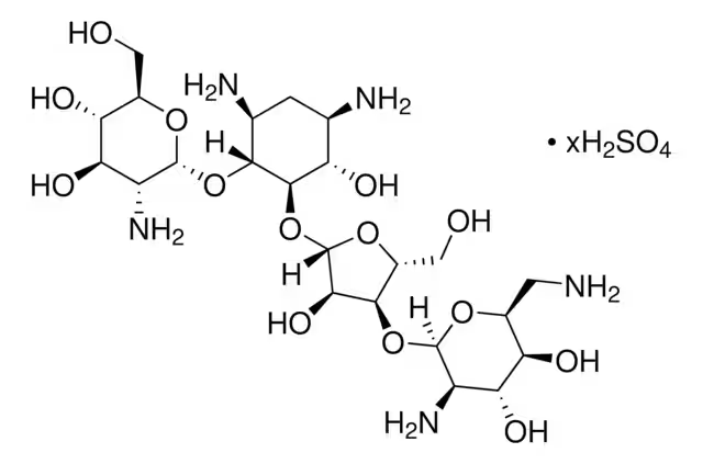 Paromomycin sulfate salt, 1 X 5 g (P8692-5G) | MilliporeSigma® (Sigma ...