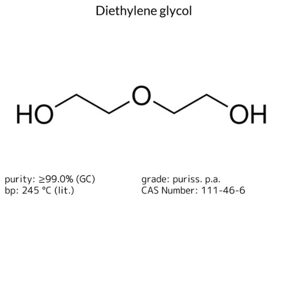 Diethylene glycol, 1 X 500 mL (32160-500ML) | MilliporeSigma® (Sigma ...