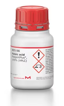 Maleic acid, 1 X 25 kg (M0375-25KG) | MilliporeSigma® (Sigma-Aldrich)