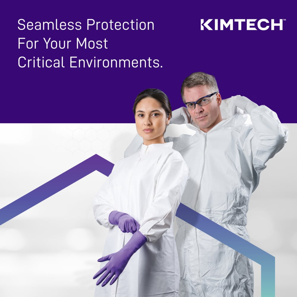 Kimtech Vista Nitrile Exam Gloves, Blue, 200/Case