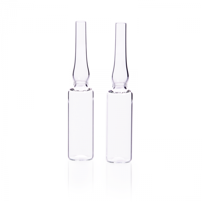 KIMBLE® Score-Break Ampule, Clear, Short Stem, Gross Pack, 144/Case
