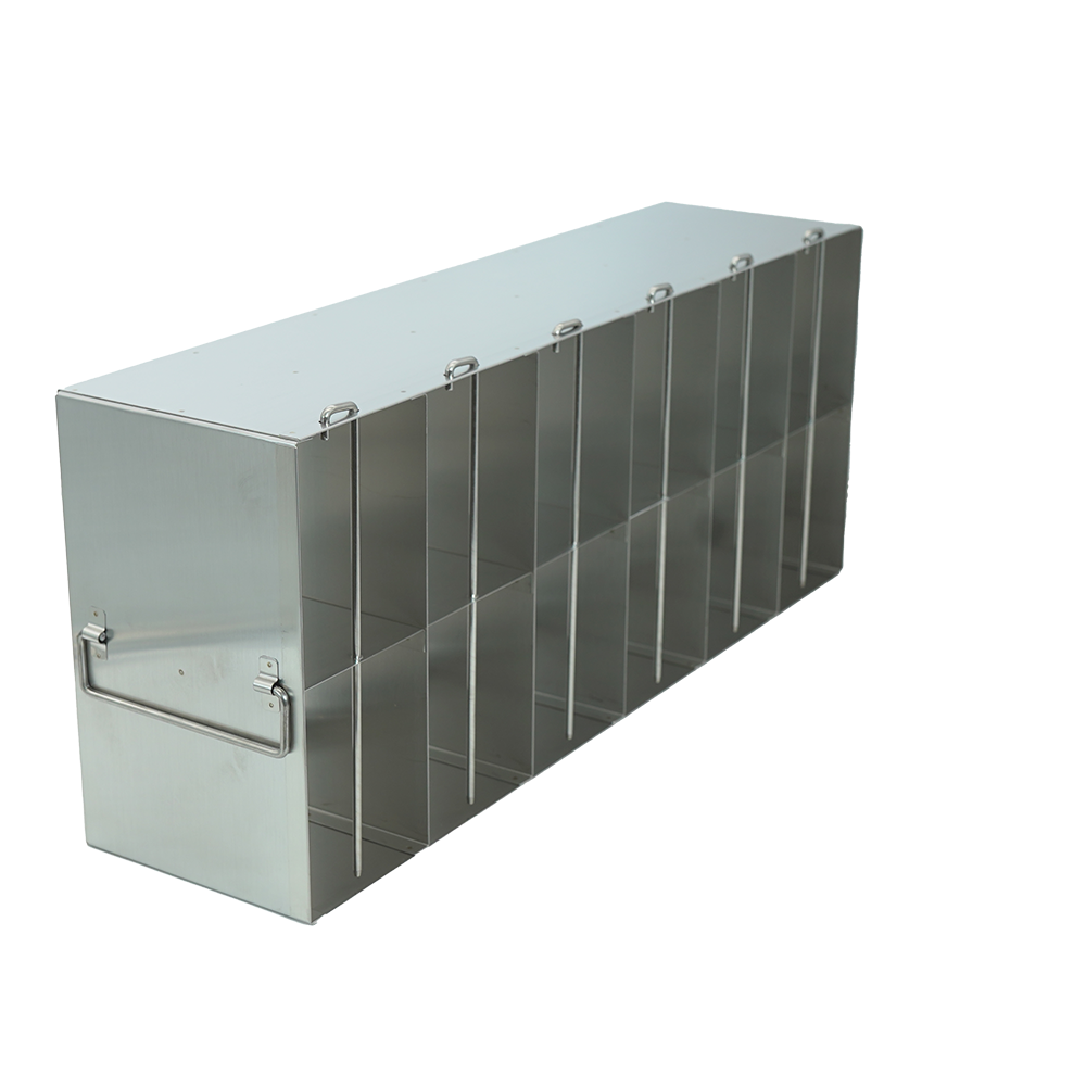 Stainless Steel Upright Freezer Rack for SBS Formatted Boxes (Micronic ...