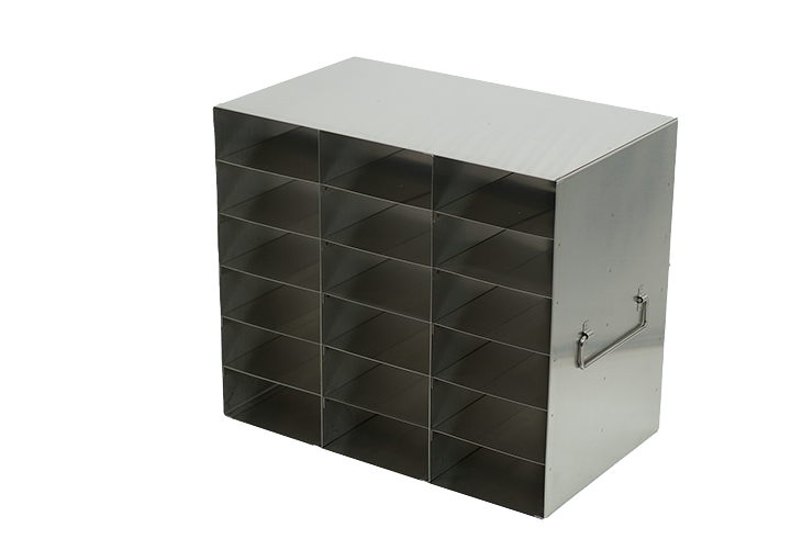 Stainless Steel Upright Freezer Rack for 96-Well Flipper Reversible ...