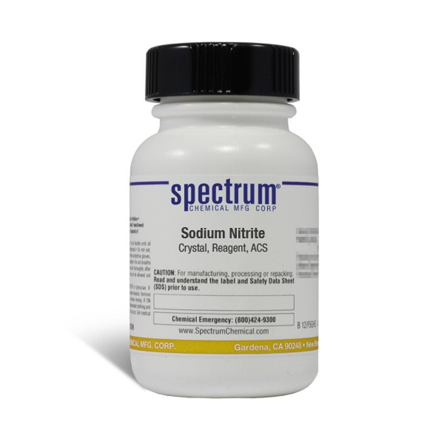 Sodium Nitrite, Crystal, Reagent, ACS | Spectrum Chemical®