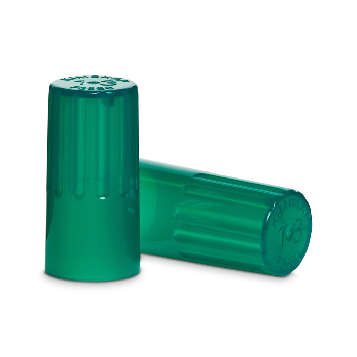 KIMBLE® KIM-KAP™ Polypropylene Cap, Green