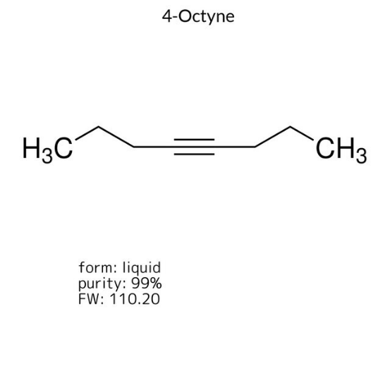 octyne structural formula