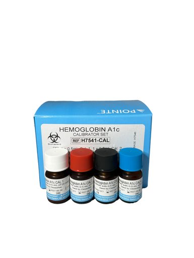 Hemoglobin A1c calibrator Set H7541-calibrator, calibrator 1,2,3,4: 1 x ...