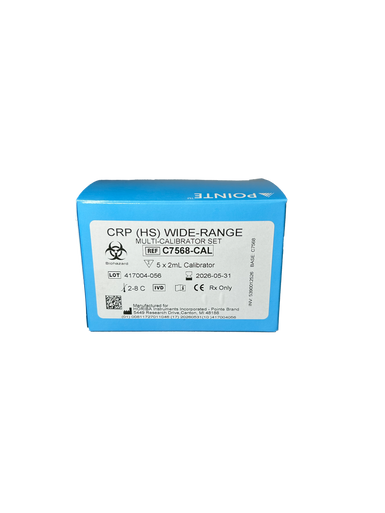 CRP(HS) Wide Range Multi calibrator C7568-calibrator, 5 x 2 mL ...