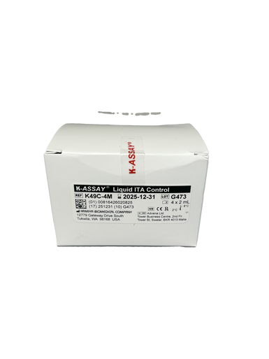 K-ASSAY Liquid ITA Control K49C-4M, 2 X 2 mL each level (5300000946 ...