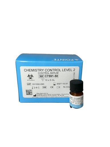 Chemistry Control LII Control Serum C7591-50, 10 x 5 mL (5390012530 ...