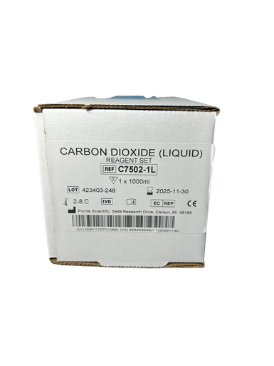Carbon Dioxide Liquid C7502-1L, 1 x 1000 mL (5390012494) | HORIBA ...