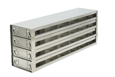 Upright Freezer Drawer Rack for 96 Deep-Well Microtiter Boxes; 6 x 4 ...