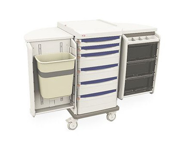 MOB CART DRWRS & LOCK