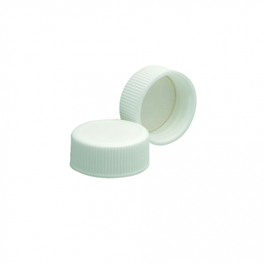 WHEATON® 20-400 White Polypropylene Screw Caps | Alkali Scientific