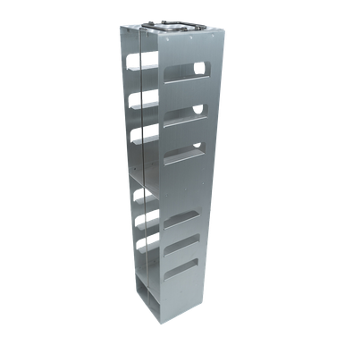 Aluminum Freezer Racks for 3" Standard Boxes, Vertical Configuration, 9 ...