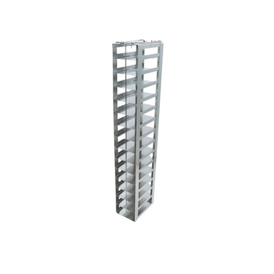Stainless Steel Vertical Rack for SBS formatted boxes, Holds 15 boxes