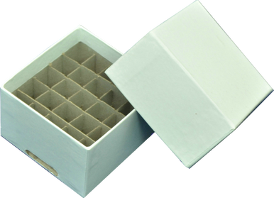 Mini Cardboard Freezer Box with extra space | Alkali Scientific