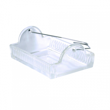 WHEATON® 16-38 Slide Unit Staining Dish, 19-38 Slide Rack, Glass, 3/Case