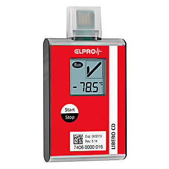 ELPRO® LIBERO™ CD Data Logger with Internal Probe for Direct Placement ...