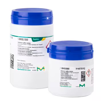 Indicator buffer tablets, 500 tabs (1084300500) | MilliporeSigma ...