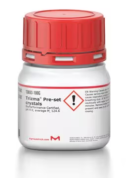 Trizma® Pre-set crystals, 1 X 100 g (T9693-100G) | MilliporeSigma ...