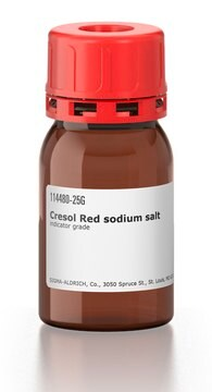 Cresol Red sodium salt, 1 X 5 g (114480-5G) | MilliporeSigma® (Sigma ...