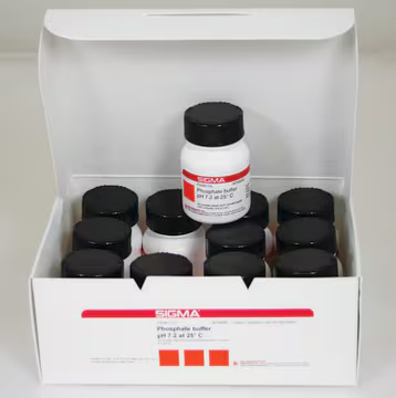 Phosphate buffer pH 7.2 at 25 °C, 1 X 12 vials (P3288-12VL ...