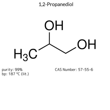 1,2-Propanediol, 1 X 3 kg (134368-3KG) | MilliporeSigma® (Sigma-Aldrich)