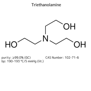 Triethanolamine, 1 X 100 mL (90279-100ML) | MilliporeSigma® (Sigma-Aldrich)