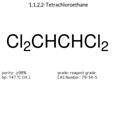 1,1,2,2-Tetrachloroethane, 1 X 500 mL (185434-500ML) | MilliporeSigma ...
